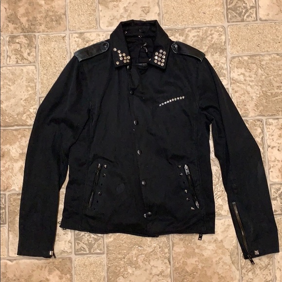 IRO | Jackets & Coats | Iro Fabio Studded Biker Jacket | Poshmark